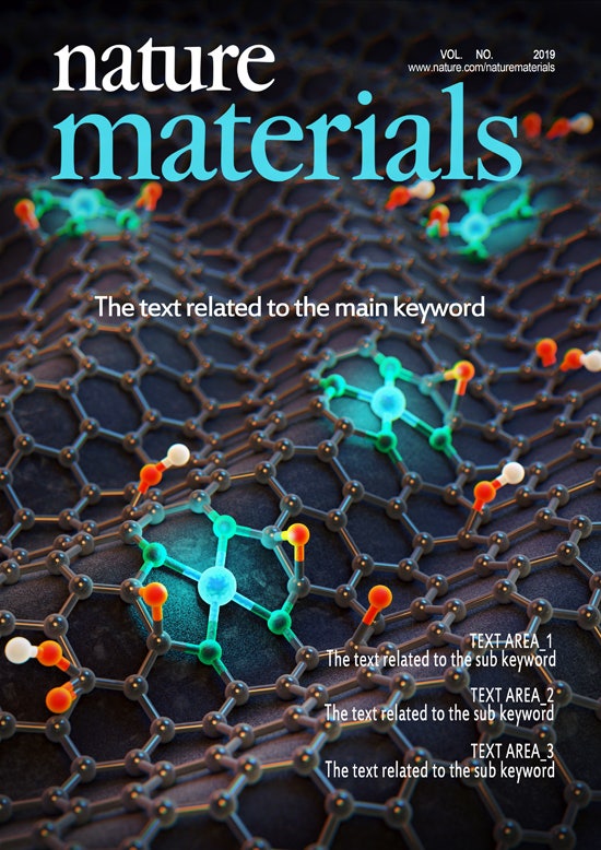 nature materials/논문커버디자인/Journalcover/논문표지/3D디자인/Figure/3D그래픽/저널커버/논문그림 ...