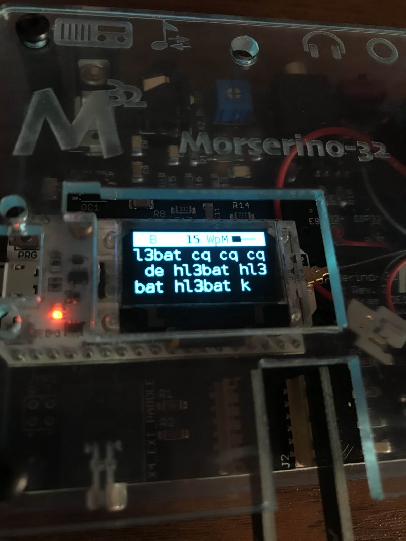 아마추어무선-ESP32 기반의 다기능 MORSE CODE 연습기(연습, 훈련, 교정, 교신,기술향상 등)소개. : 네이버 블로그