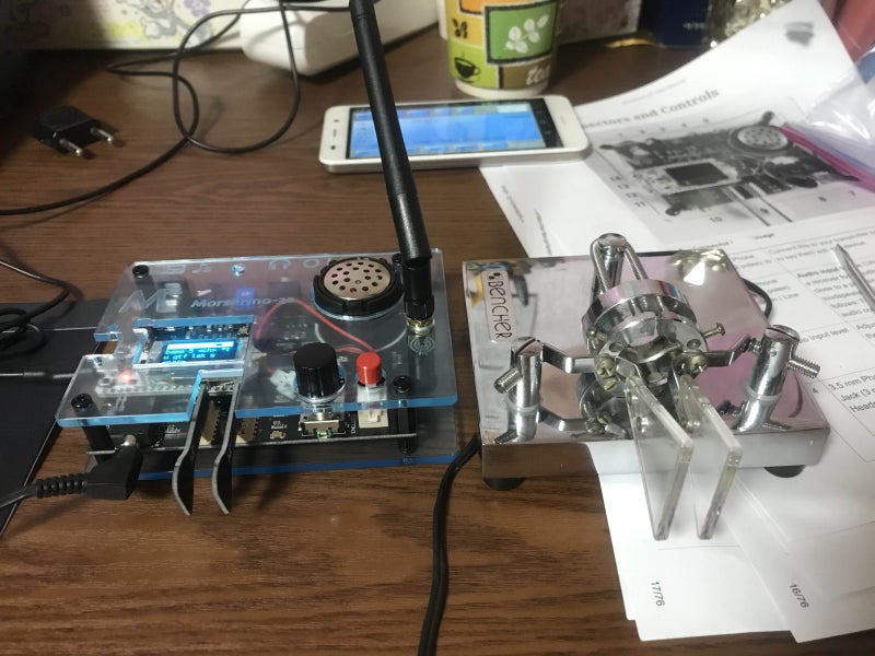 아마추어무선-ESP32 기반의 다기능 MORSE CODE 연습기(연습, 훈련, 교정, 교신,기술향상 등)소개. : 네이버 블로그