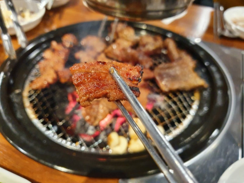 개봉동 고깃집개봉사거리 개봉역 맛집 백년갈비 숯불화로구이에서 가족외식 네이버 블로그