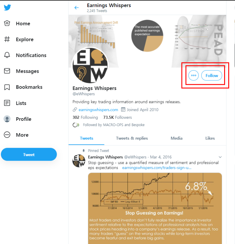 매주 실적발표 스케쥴표 받아보기 (ft. 어닝 위스퍼스, Earning Whispers) : 네이버 블로그