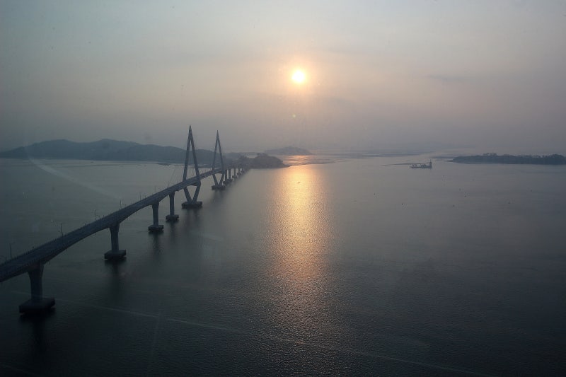 영광 칠산대교 와 칠산타워 해넘이 명소 네이버 블로그
