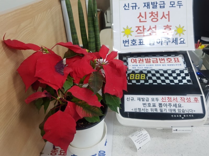 여권발급여권재발급신청 준비물 남양주시청 제2청사 여권민원실 네이버 블로그