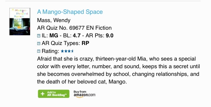 A Mango-shaped Space by Wendy Mass : 네이버 블로그