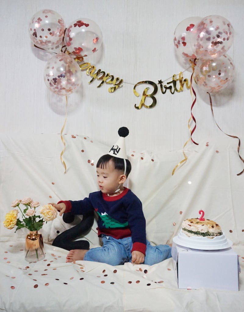 아들 두돌 생일기념 엄마표 셀프생일파티 Feat 다이소 파티용품으로 간단하게 준비 네이버 블로그
