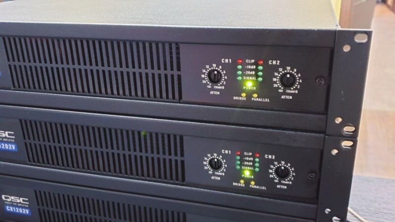 파워앰프중고 QSC CX1202V 명품 고출력 앰프 [중고음향기기매입] : 네이버 블로그