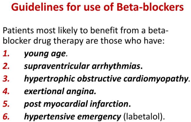 β-blocker (Beta-blocker, BB, 베타 차단제, 베타 블로커) 세대별 분류 및 정리, 적응증, 부작용, 금기 ...