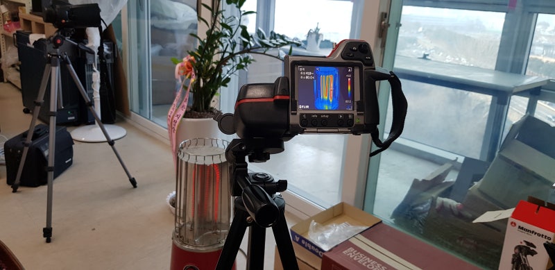 중고 휴대용 열화상카메라 Flir T335(320*240 , 650도) 판매 렌탈 : 네이버 블로그