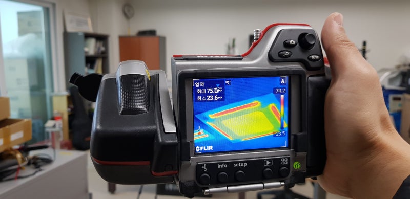 중고 휴대용 열화상카메라 Flir T335(320*240 , 650도) 판매 렌탈 : 네이버 블로그