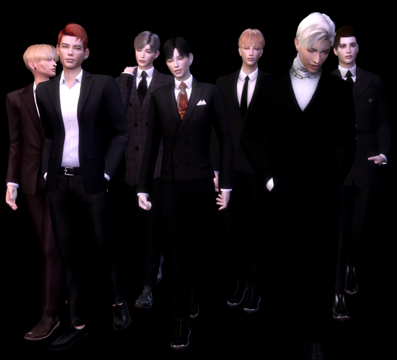 심즈4) 남성 수트 + cc링크 : 네이버 블로그