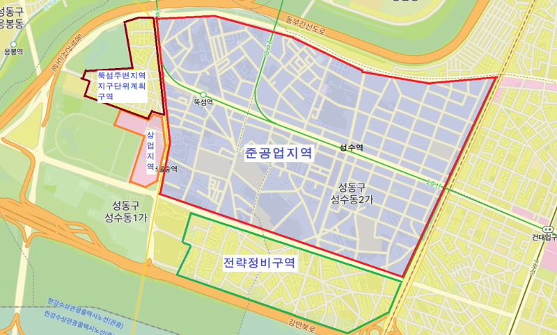 성수동 카페거리 뚝섬역주변 지구단위계획구역 투자전략 및 매물분석 네이버 블로그