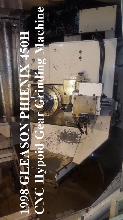 GLEASON PHOENIX CNC Hypoid Gear Grinding Machine 450HG, 1998 : 네이버 블로그