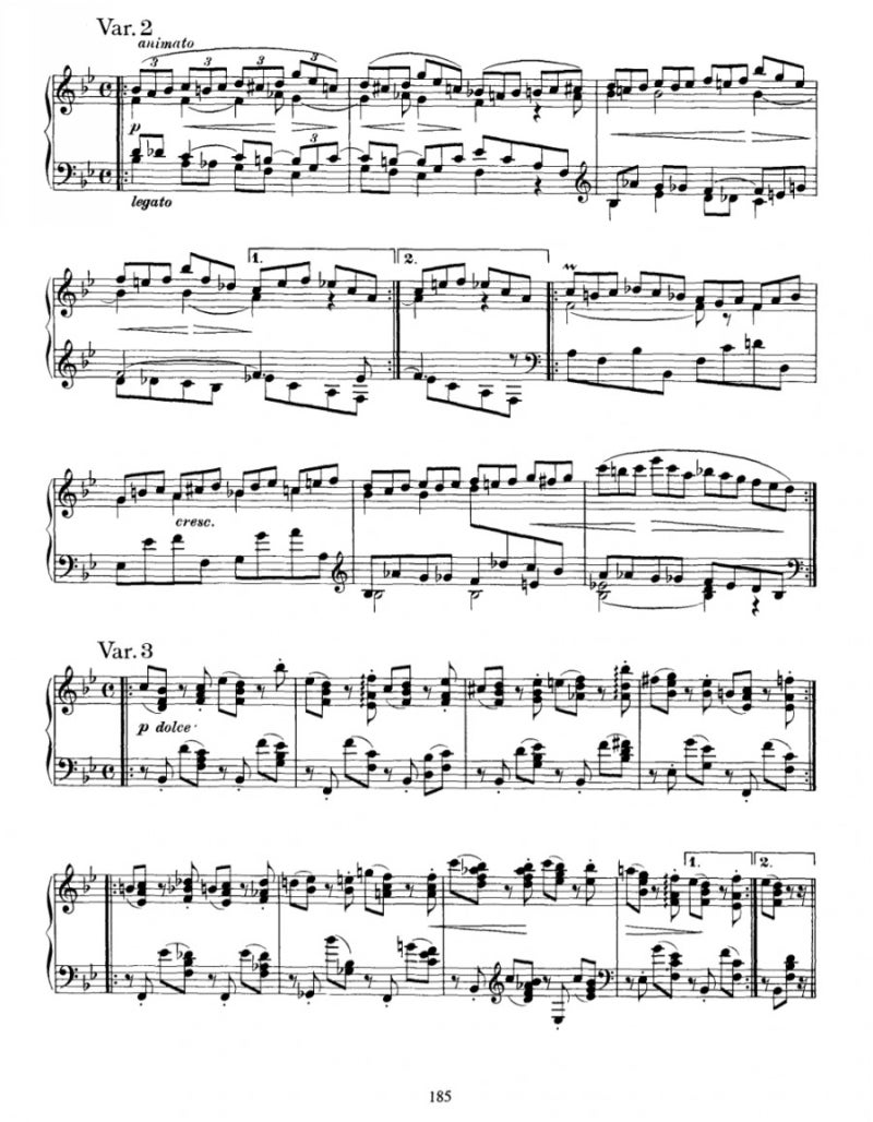 Brahms Thema by Handel Variations Op.24 [2016-서울대] 악보파일 : 네이버 블로그