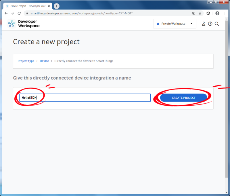 Register a Device for SmartThings Device SDK : 네이버 블로그
