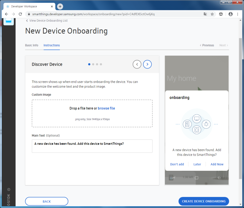 Register a Device for SmartThings Device SDK : 네이버 블로그