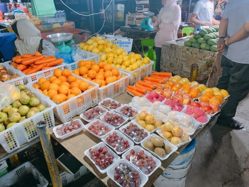 코타키나발루 여행 10 필리피노 마켓 다양한 먹거리가 있는 로컬 야시장 네이버 블로그