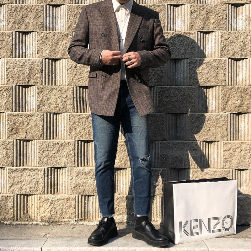 2020년 남자 설연휴 소개팅룩 남친룩 데이트룩 에 센스를 더해주는 2020 겨울 남자 더블 자켓 코디 네이버 블로그