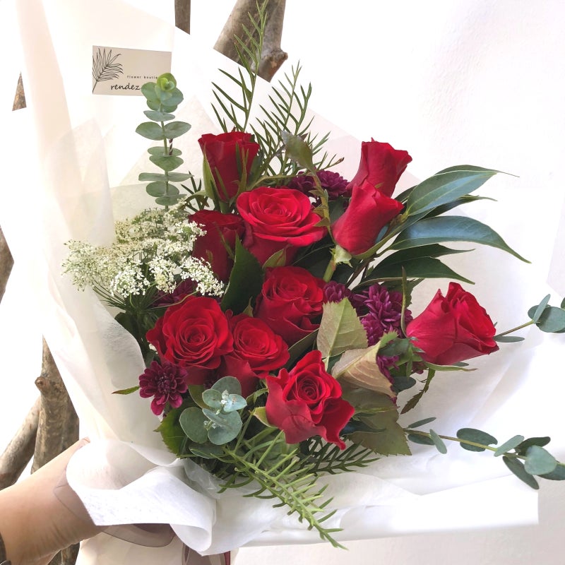 대전 서구 졸업식 꽃다발 꽃배달 장미 꽃다발 결혼기념일 꽃 선물 생일 꽃다발 만년동 꽃집 랑데부 빨간 장미 꽃다발