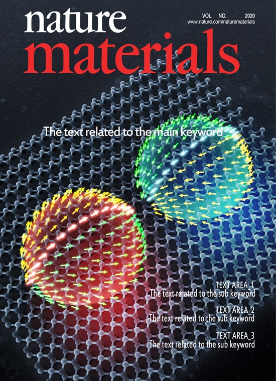 nature materials/논문커버디자인/Journalcover/논문표지/3D디자인/Figure/3D그래픽/저널커버/논문그림 ...