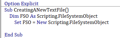 [VBA] #80. Text Files (FileSystemObjects) : 네이버 블로그