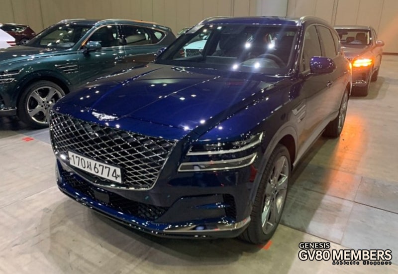 제네시스 GV80 색상 11가지를 실사로 확인하세요 : 네이버 블로그