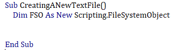 [VBA] #80. Text Files (FileSystemObjects) : 네이버 블로그