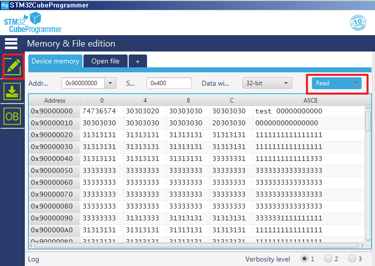 [STM32H750] External Loader : 네이버 블로그