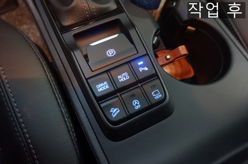 올뉴투싼 순정 전방센서 및 안개등 옵션 추가 활성화 순정부품 시공 네이버 블로그
