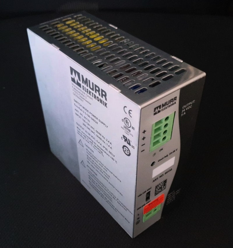 무어(MURR) - SMPS(파워서플라이) ECO-RAIL-2 24V DC 5A 단상 : 네이버 블로그