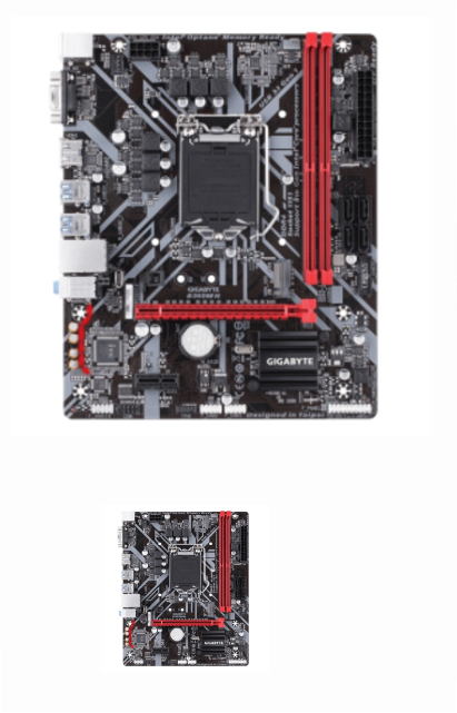 -🖤 그래픽카드/메인보드 [GIGABYTE] B360M H 듀러블에디션 피씨디렉트 (인텔B360/M-ATX), 468499 제품 ...