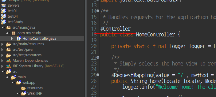 SpringFramework - MVC 구조 및 동작 과정 정리 : 네이버 블로그