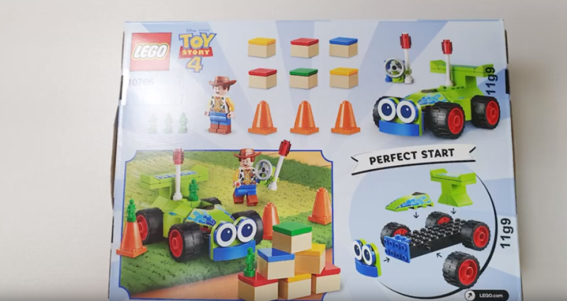 레고 10766 토이스토리 우디와 자동차 스톱모션 / LEGO 10766 Toy Story 4 Woody & RC CAR ...