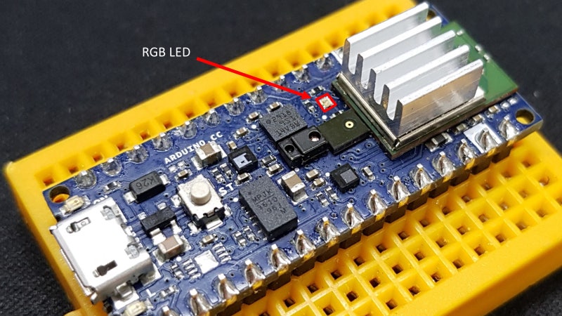 Arduino NANO 33 BLE Sense - 1. 온보드 RGB LED 사용하기 : 네이버 블로그