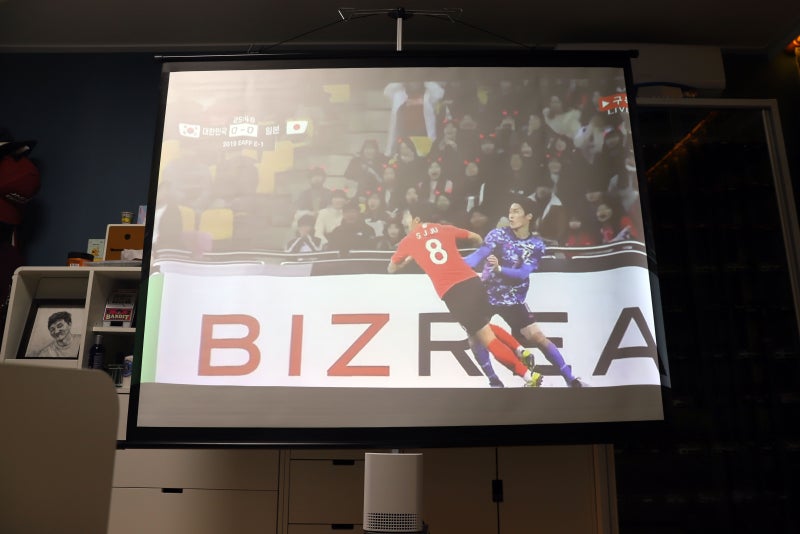 LG 씨네빔 hf85la 캠핑 실사용 리뷰! : 네이버 블로그