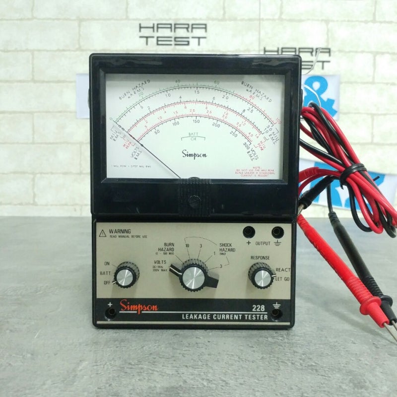 중고 누설 전류 시험기 SIMPSON 228 : 네이버 블로그