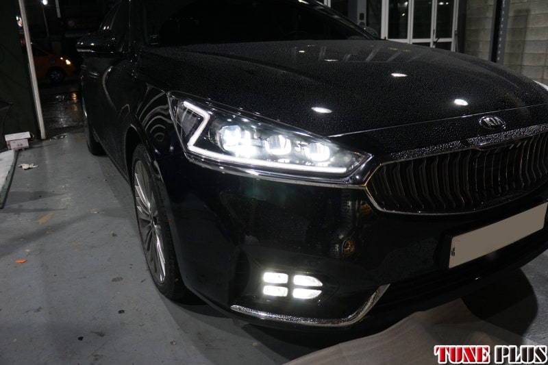 올뉴k7 led라이트 교체 구조변경면제 순정 led전조등 장착 : 네이버 블로그