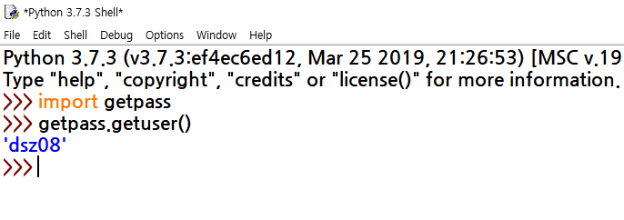 [Python] 파이썬 컴퓨터 현재 사용자 이름 가져오기 : 네이버 블로그