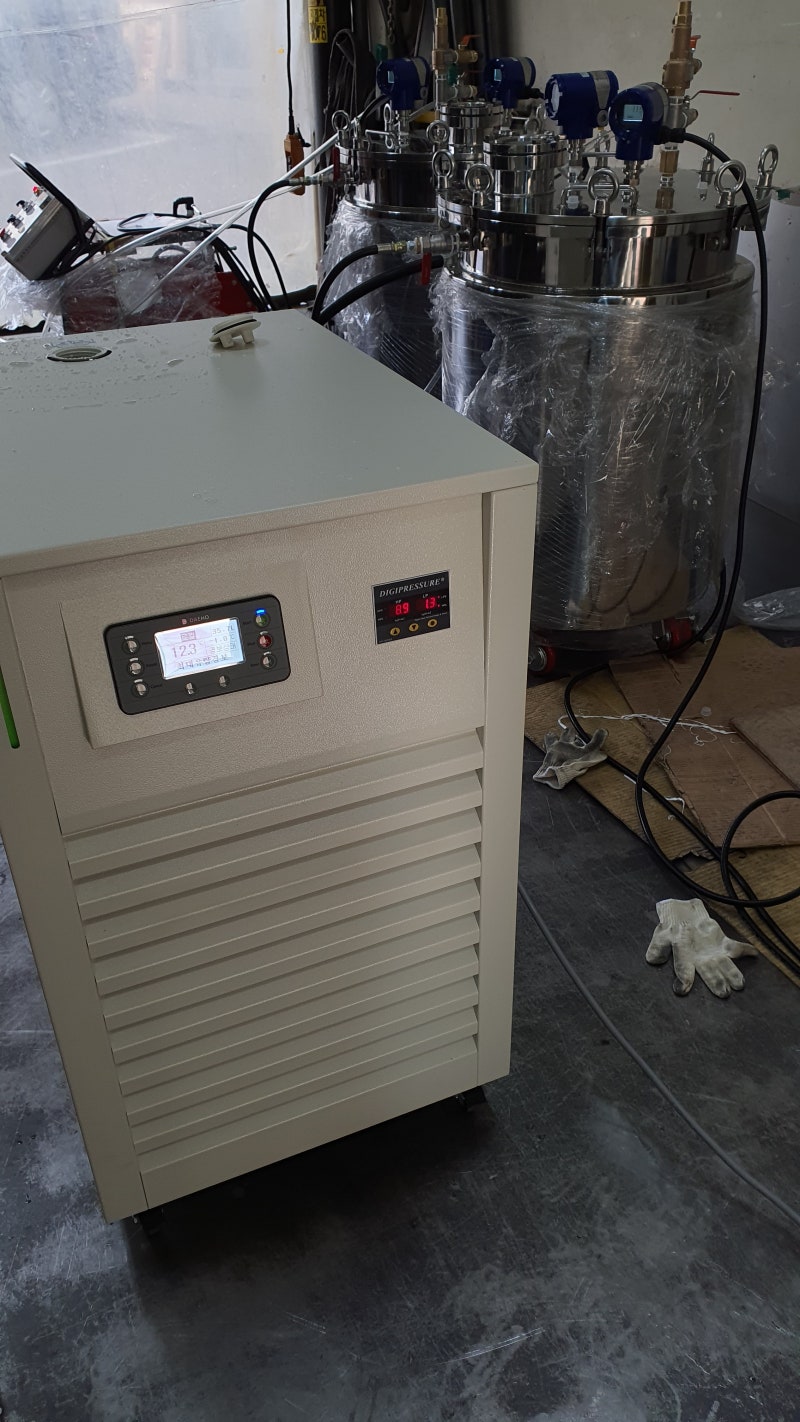Sus316l Tank수압챔버제작탱크제작진공챔버사이트 글라스전자온도계수압시험기압력용기투시창식품탱크반응기이중