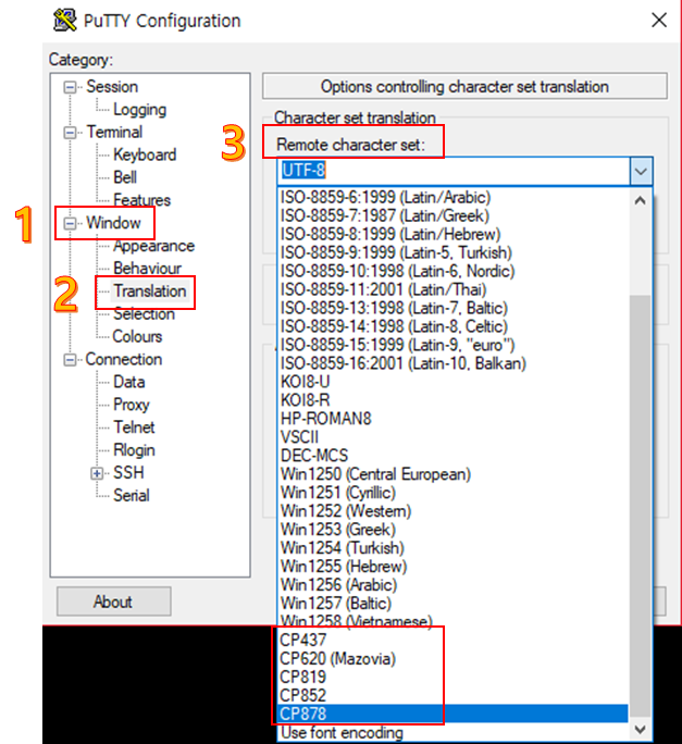 Putty 한글깨짐 : 모든 해결방법 다 정리해 놓았어요 : 네이버 블로그