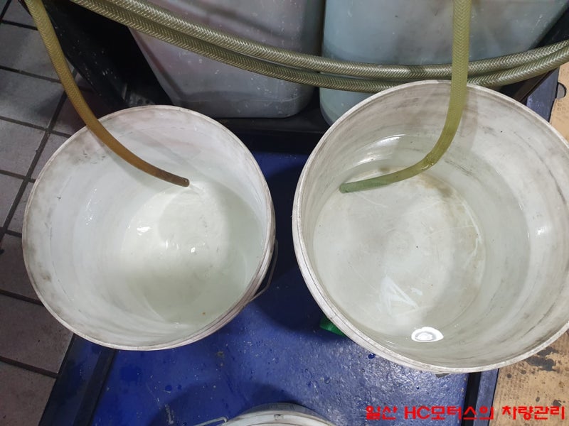 모하비 브레이크액교환 브레이크오일교환 브레이크액오염 냉각수오염 냉각수플러싱 냉각수크리닝 오토미션오일교환 미션오일