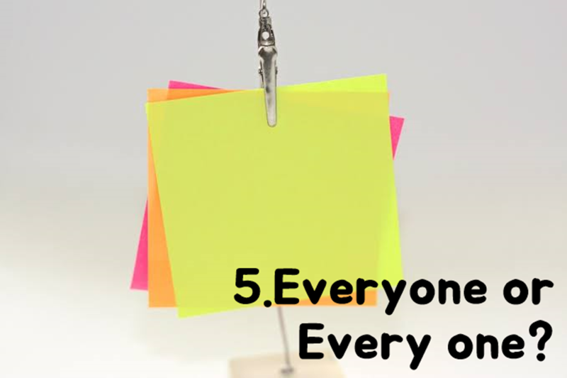 Each 단수 Every 단수 비교 정리 : 네이버 블로그