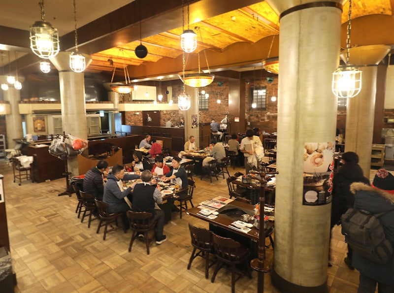 삿포로 맛집 추천 삿포로맥주 징기스칸 무제한으로 즐기는법 비루엔비어가든 네이버 블로그