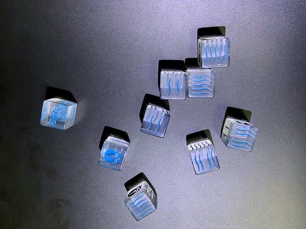 [언박싱] 아이도네스 딥킨 주사위(Idoneth Deepkin Dice) : 네이버 블로그