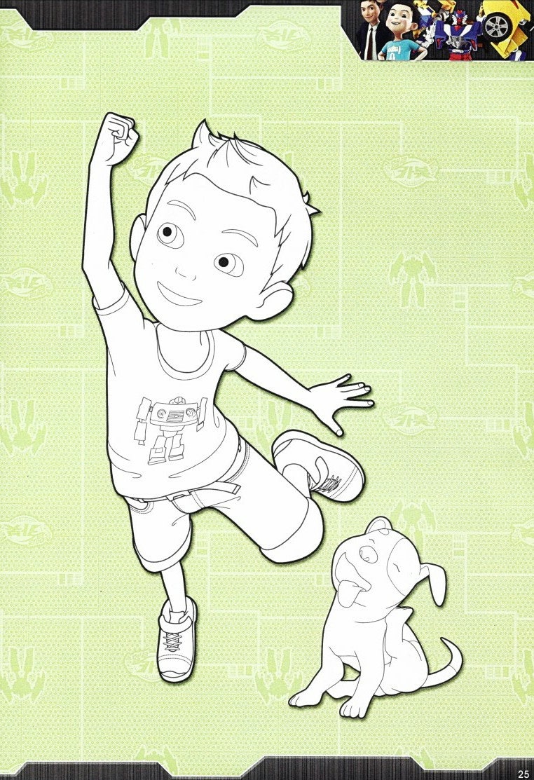 ° 헬로카봇 색칠공부 도안! : 네이버 블로그