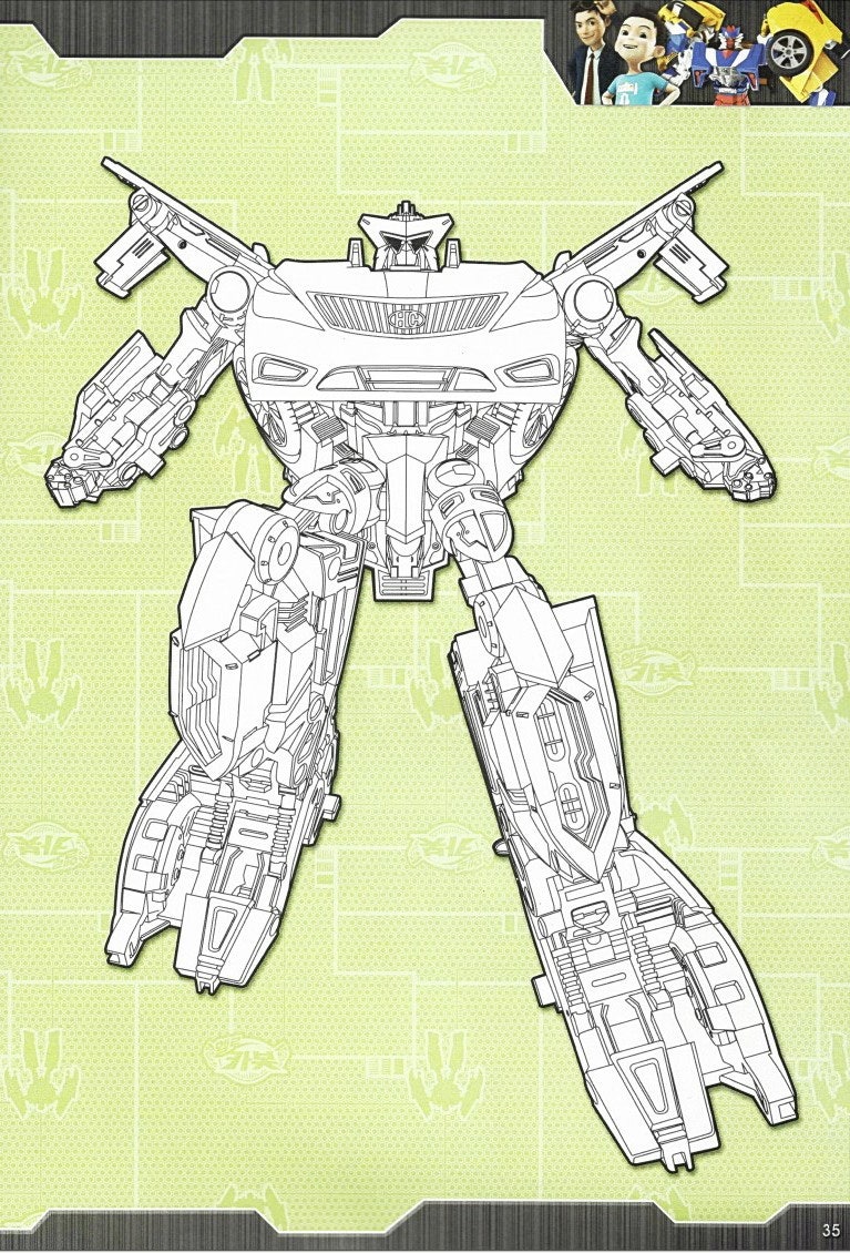 ° 헬로카봇 색칠공부 도안! : 네이버 블로그