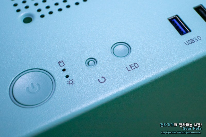 민트색의 향연, 다크플래시 DLM22 RGB 네오민트 케이스 : 네이버 블로그