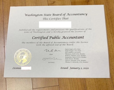 US CPA License 취득과정_[7 : 완결] License 발급 : 네이버 블로그