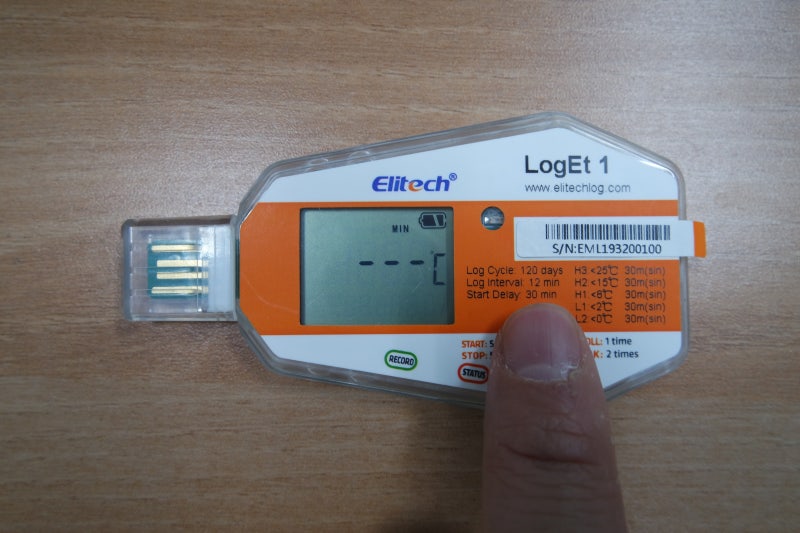 LogET-1K 온도기록계/ 일회용 운송용 로거/ 일회용 온도 데이터로거 : 네이버 블로그