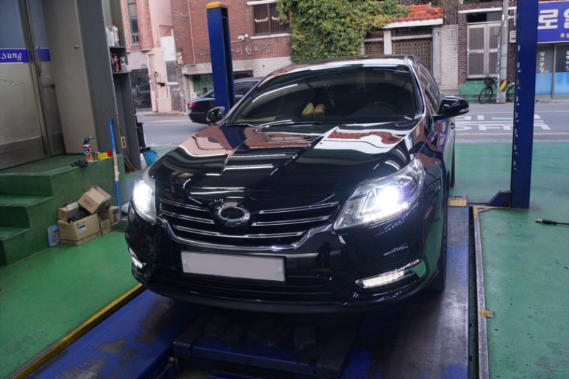 SM5노바,SM5플래티넘 HID D1S 램프 교체 : 네이버 블로그