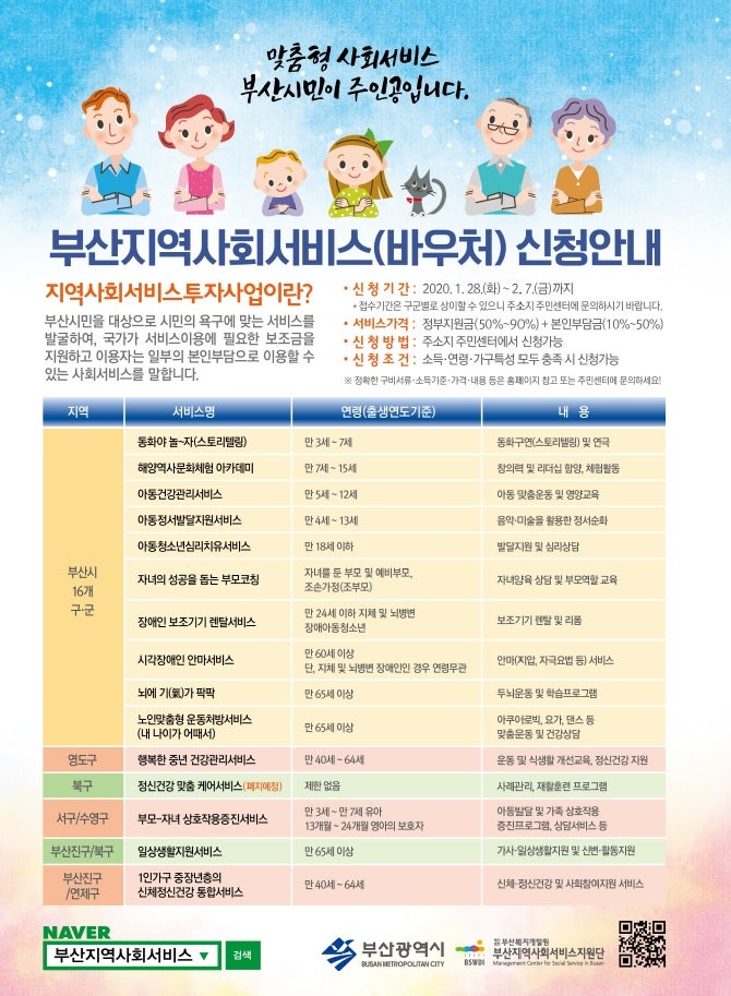 부산지역사회서비스바우처 동화야 놀자 신청하기 네이버 블로그